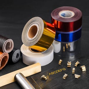 Hot Foiling Leather, Foil Stamping for Paper, Pencils More, Gold Foil ...