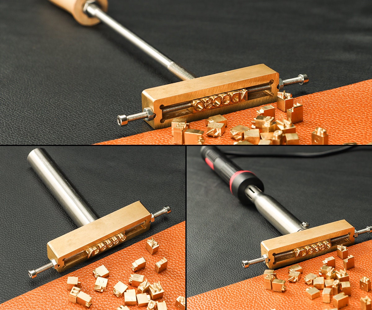 Custom Leather Stamp Letters 26 Alphabet Stamp Branding Iron - Etsy