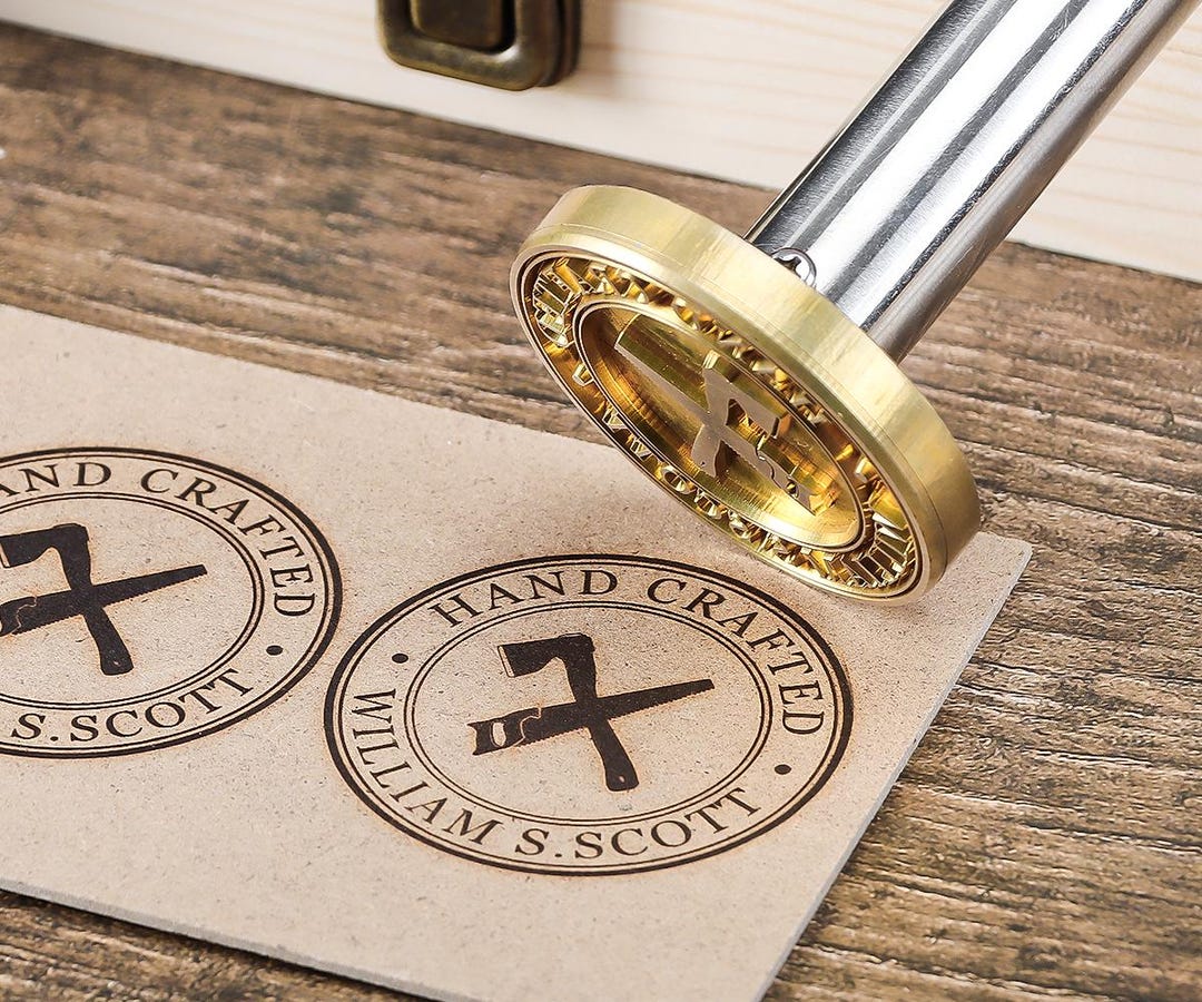 Wood Theme Logo Stamp,electric Wood Branding Iron,custom Logo Wood ...