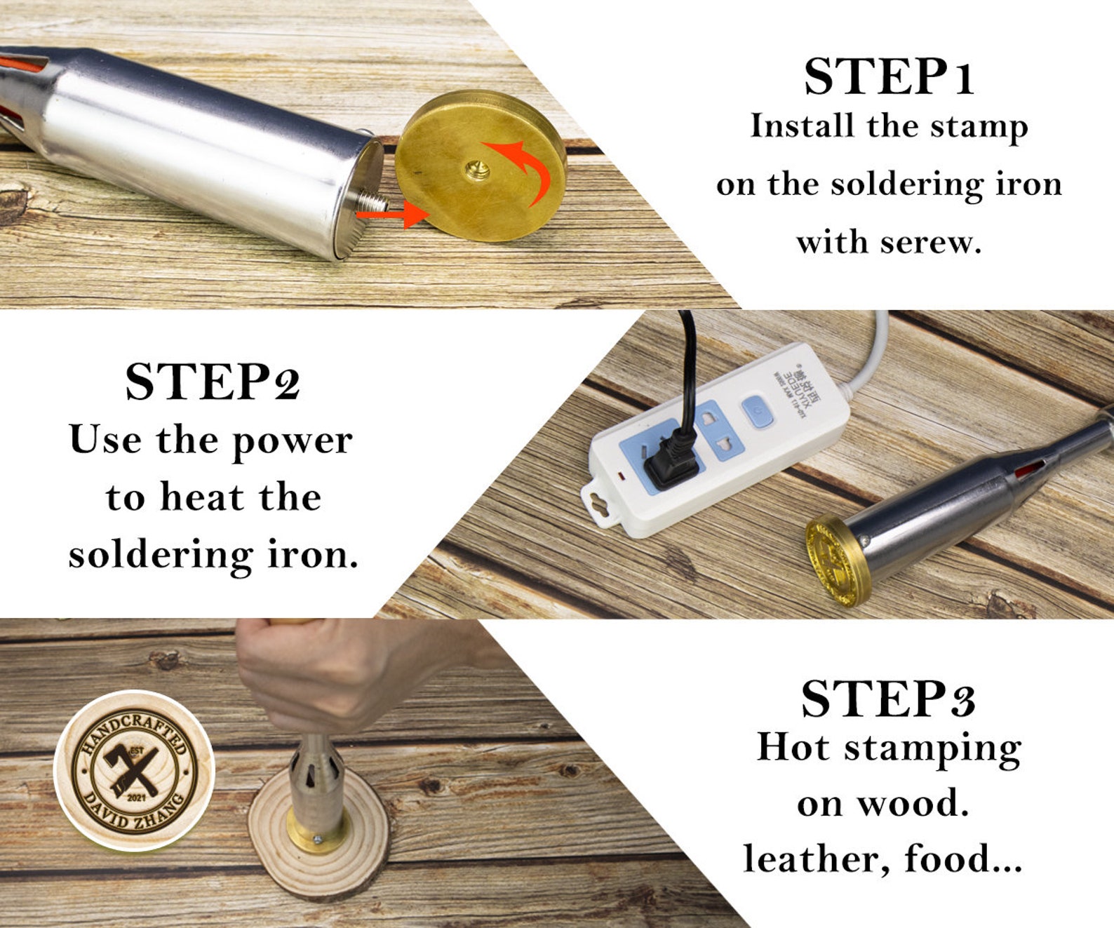 Custom Branding Iron / Custom Electric Branding Iron With - Etsy