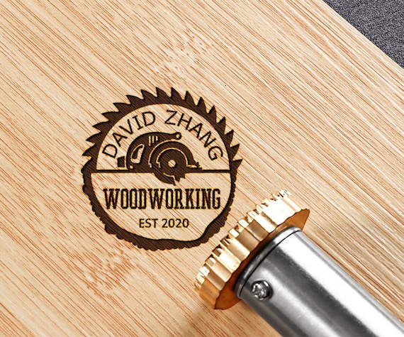 Branded Wood Logo Custom Laser Engraved Company Logo Branding On Wood