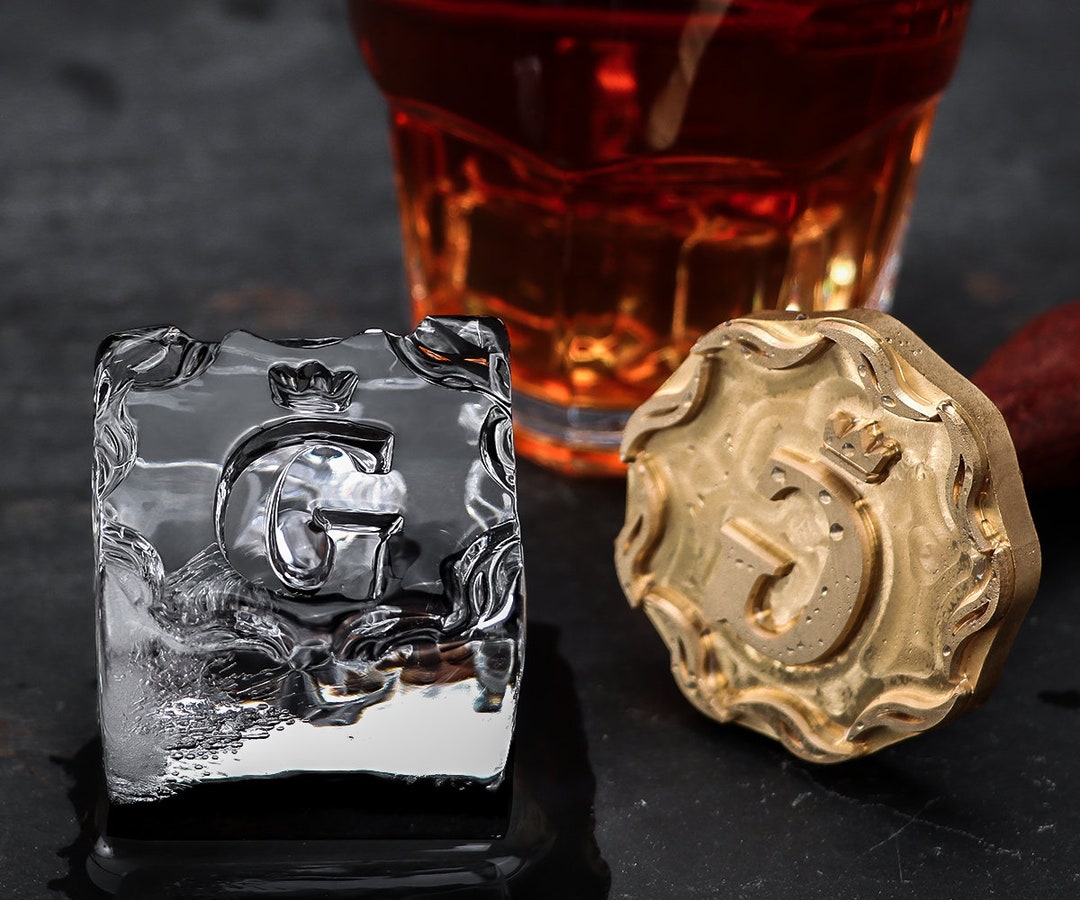Business Logo Ice Cube Stamp, Logo Ice Cube Stamp, Make Your Logo ...