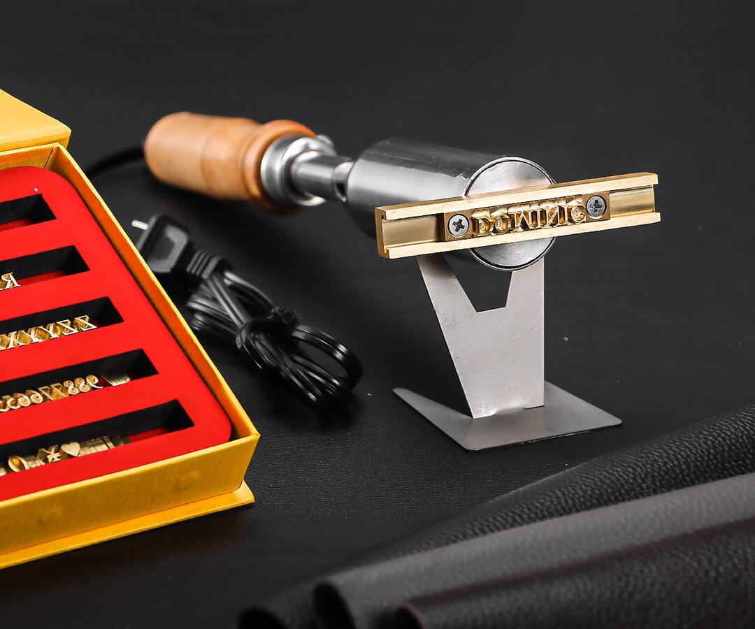 26 Interchangeable Alphabet Letter Stamp With T-slot Holder, Alphabet ...