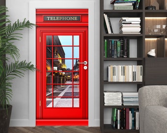 Phone Booth Decal - Etsy