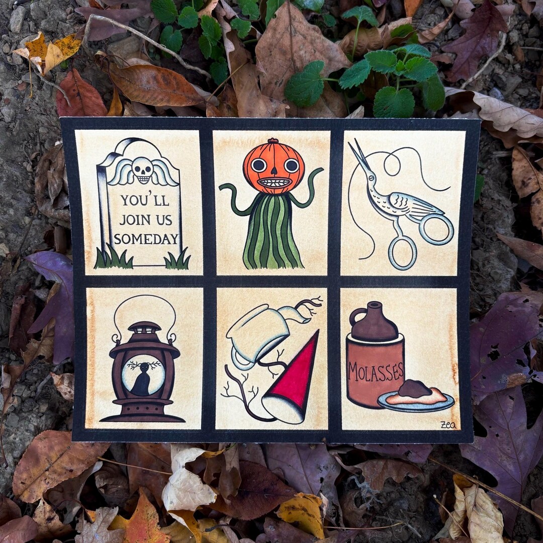 OTGW Tattoo Flash Print - Etsy