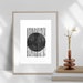 Moon Rising Neutral Geometric Printable Mid Century Modern Print ...