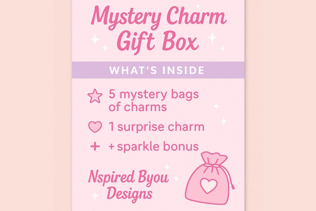 November Mystery Charm Gift Box | Fall Theme - Etsy