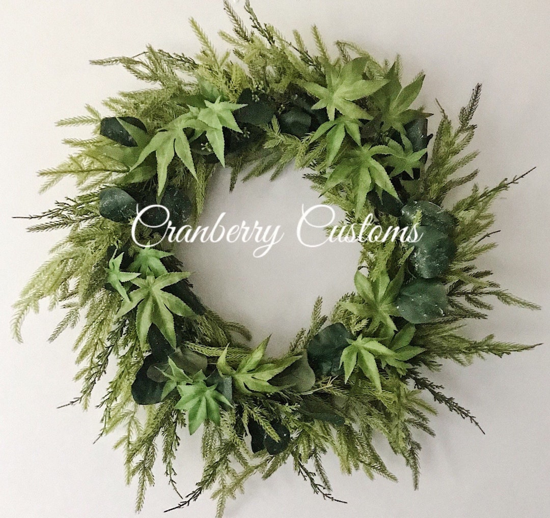 Hemp Wreath. Eucalyptus Wreath. Artificial Marijuana Wreath. Norfolk Pine Wreath. Marijuana ...