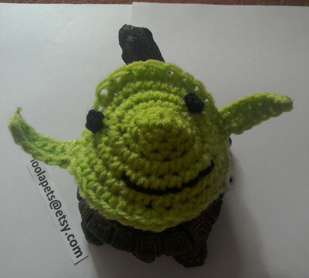 Yoda Theme Costume for Turtle Tortoises, Turtle Sweater Cozy, Pet ...