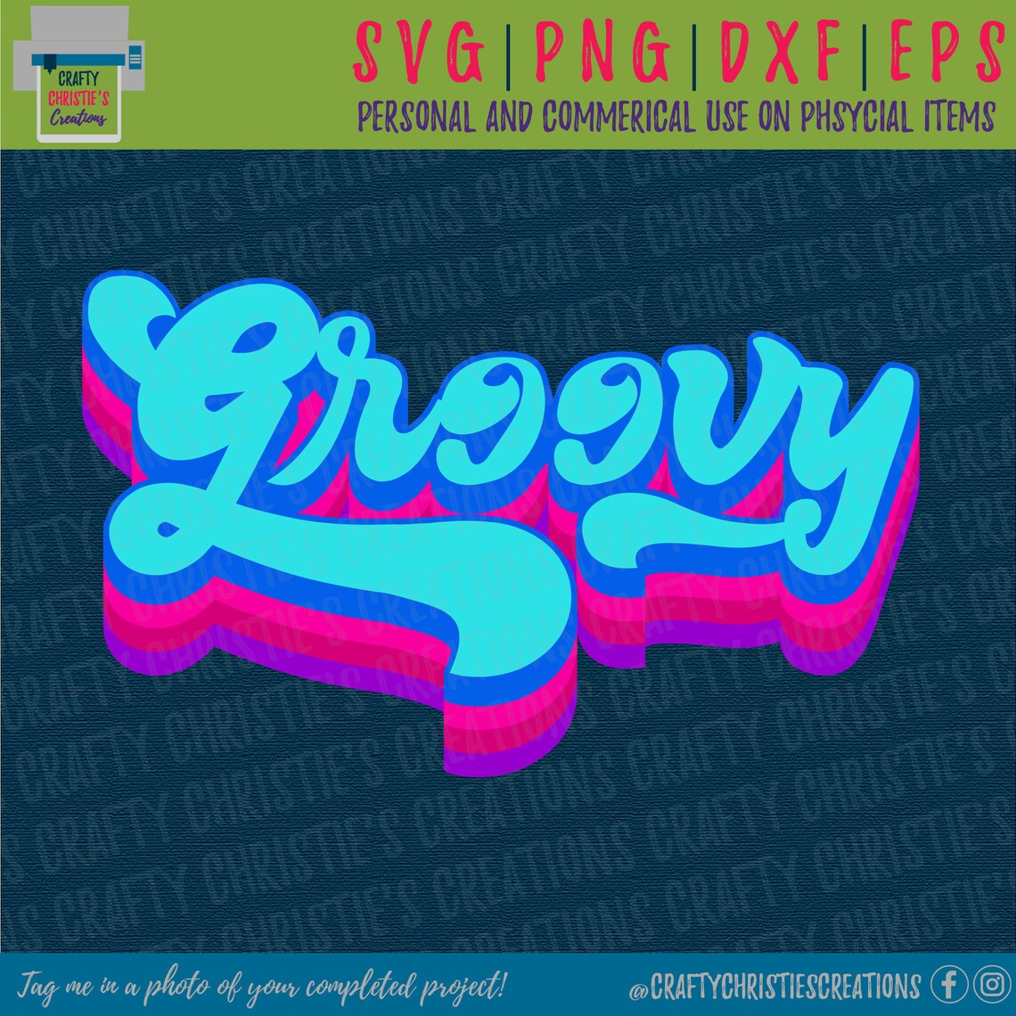 Groovy Svg Groovy Retro Svg Retro Svg Groovy Cut File Etsy