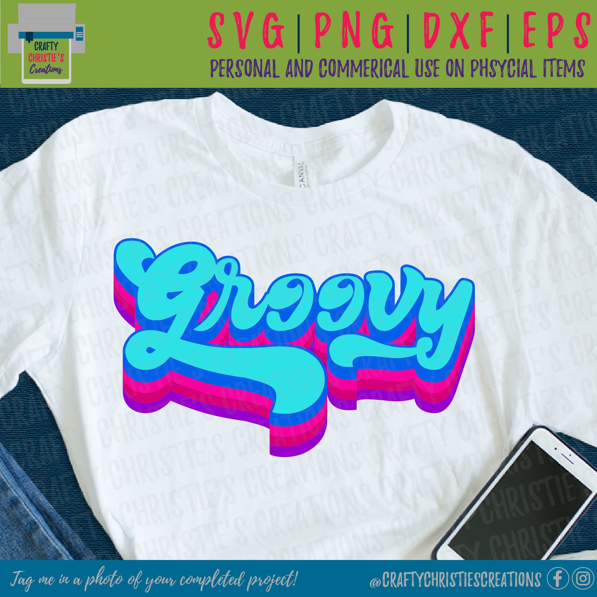 Groovy SVG Groovy Retro SVG Retro SVG Groovy Cut File | Etsy