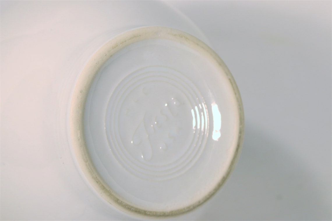 Fiesta Water Pitcher White Fiesta Tea/water Pitcher - Etsy