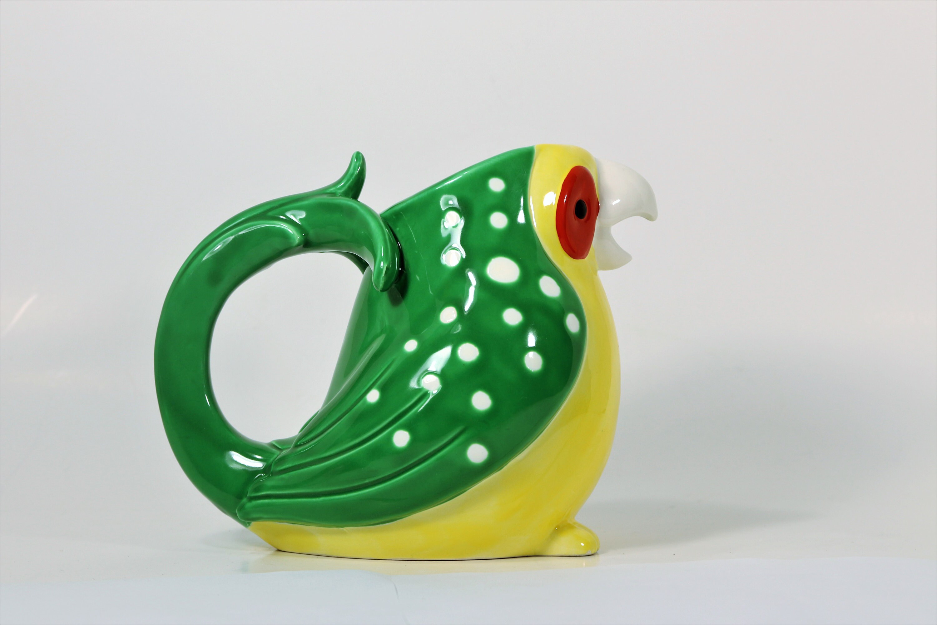 Fitz and Floyd Parrot Pitcher Bird Vase Fitz and Floyd - Etsy