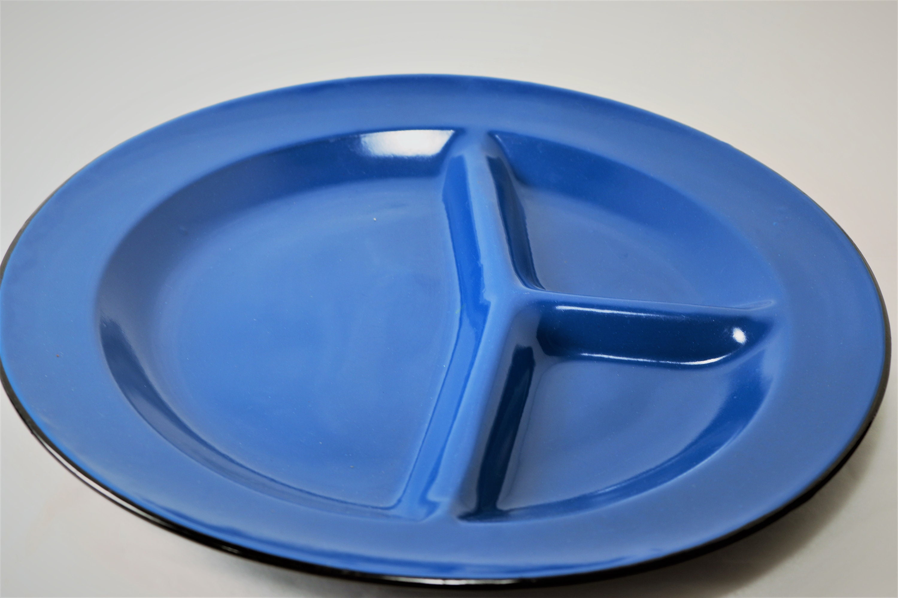 Porcelain Divided Dinner Plates