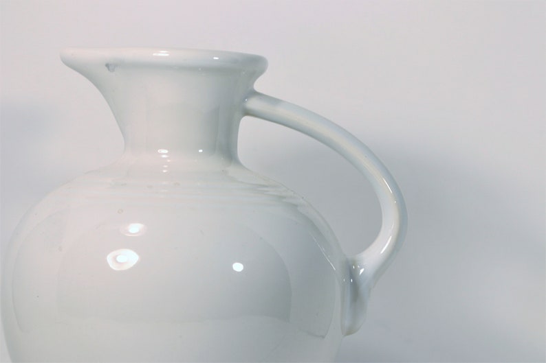Fiesta Water Pitcher White Fiesta Tea/water Pitcher | Etsy