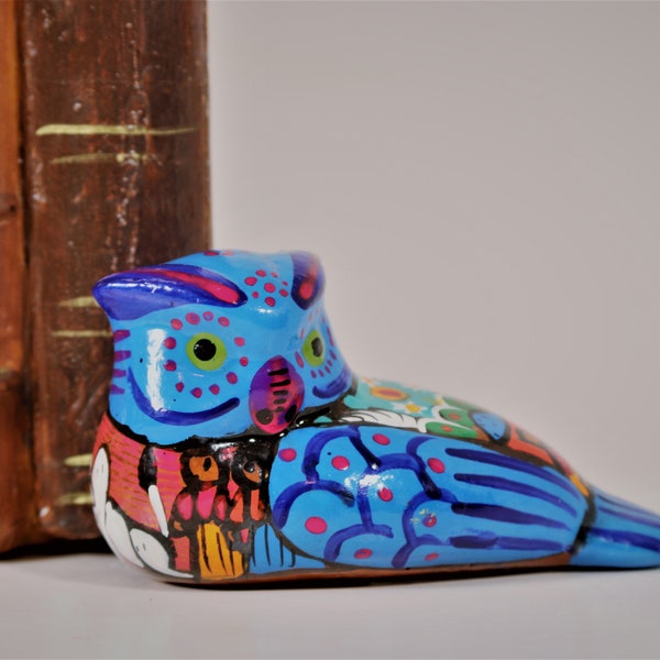 Mexican Folk Art Owl - Etsy