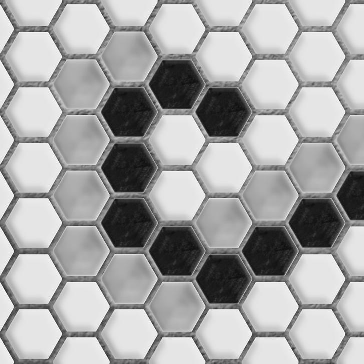 Yee Haw Hex Tile Print - 3D Detailed Design - Etsy
