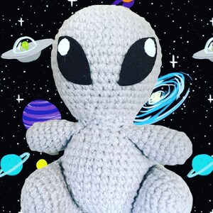 Handmade UFO Alien Cute Plushie - Etsy