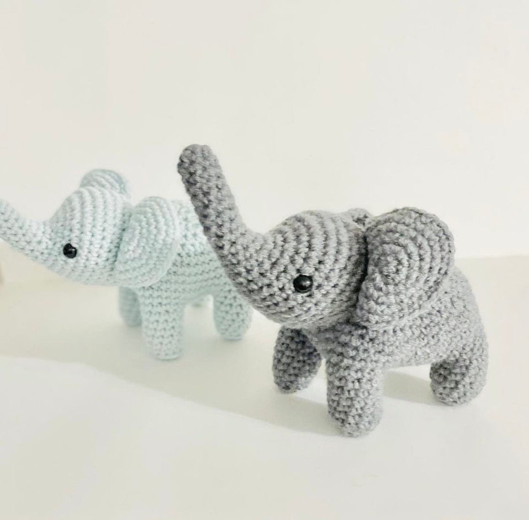 Handmade Stuffed Cute Elephant Soft Plushie Large and Small - Etsy