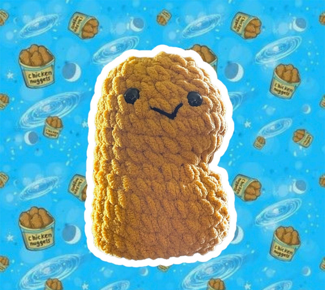 Handmade Large Chicken Nugget Super Cute and Soft Plushie - Etsy
