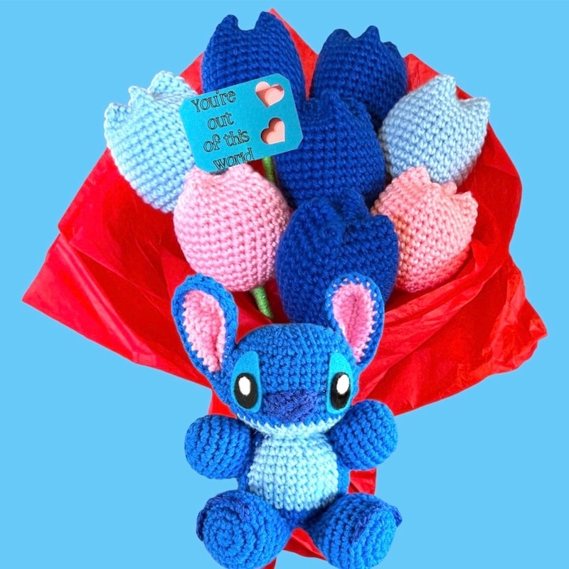 Lilo and Stitch Flower Bouquet - Etsy