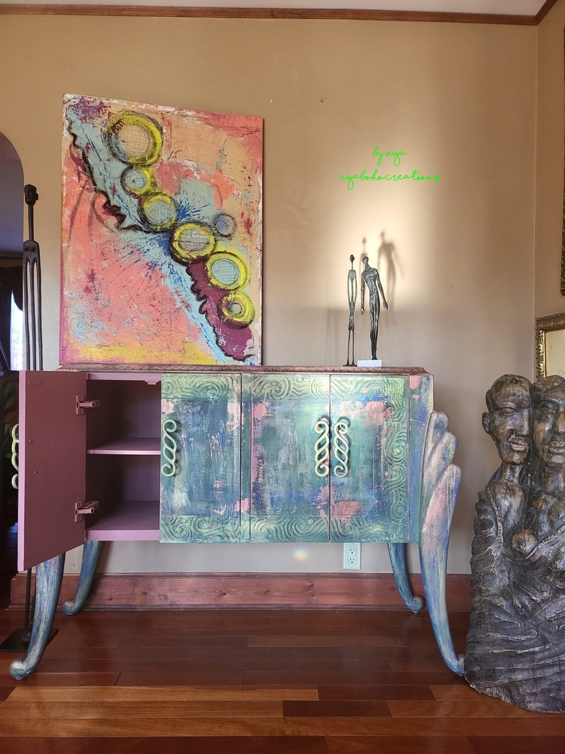 Modern Furniture Modern Boho Decor Sideboards and Buffets - Etsy
