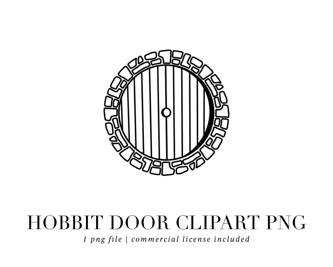Hobbit Door PNG, Hobbit Hole Door Clipart PNG, Hobbit Lord of the Rings ...