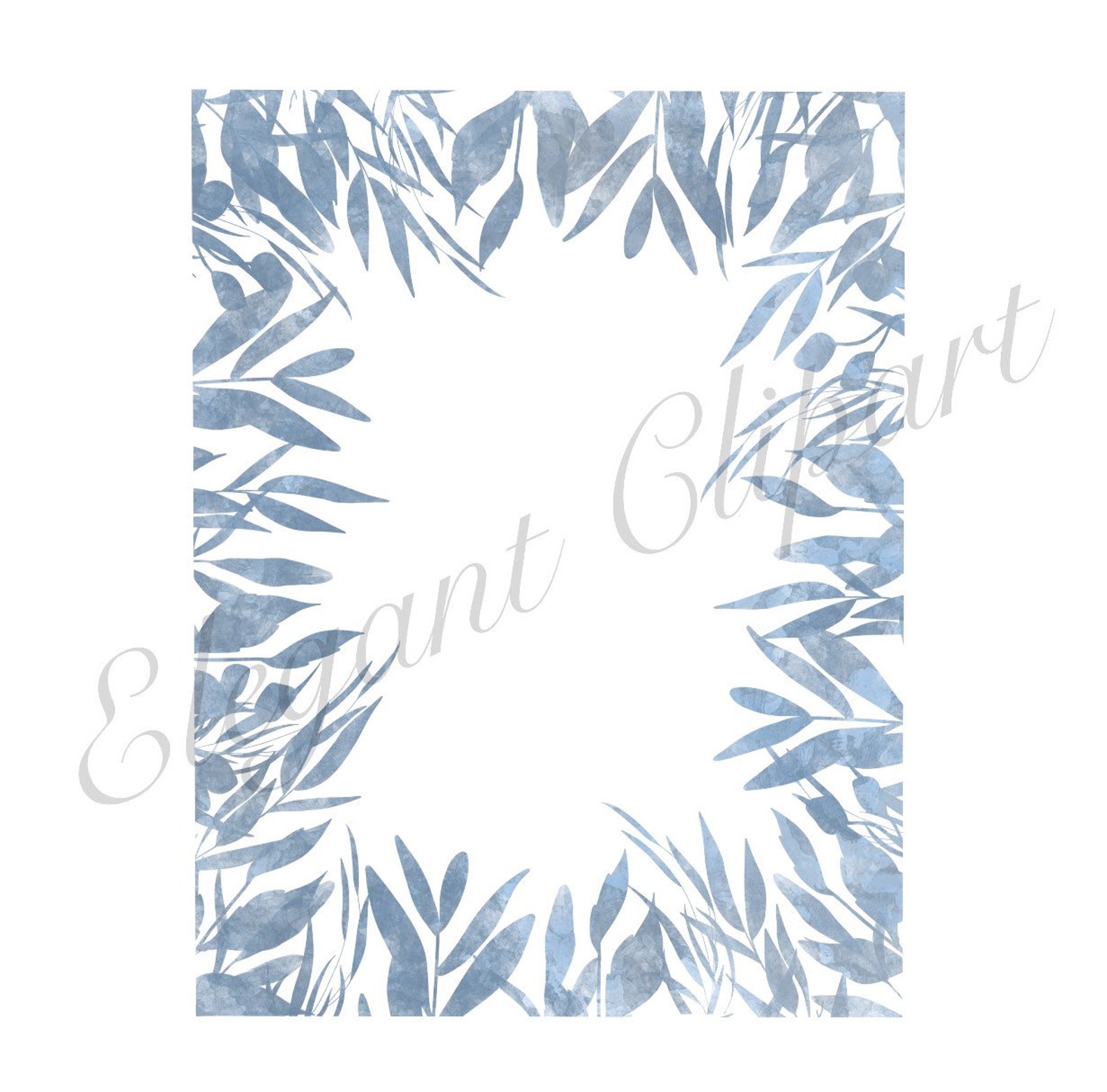 Blaue Aquarell Grün Rahmen Clipart, blau grün Rahmen, Aquarell Rahmen ...