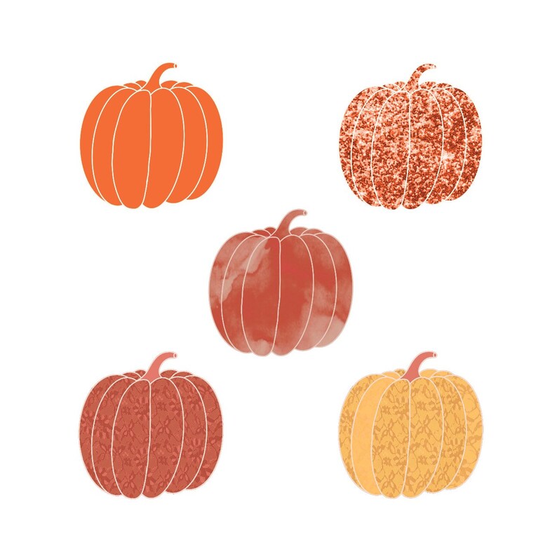 Pumpkin Clipart Orange Pumpkin Clipart Halloween Pumpkin - Etsy