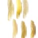 Gold Paint Brush Stroke Clipart, Gold Foil Clip Art, Gold Paint Brush ...