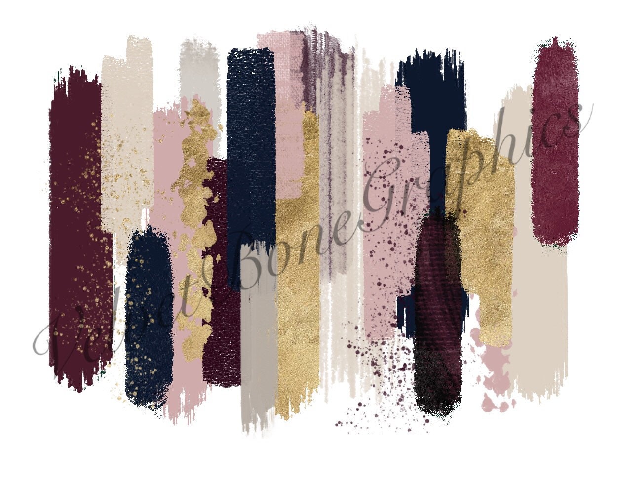 Burgundy Blush Navy Brush Stroke Png, Burgundy Blush Navy Brush Png ...