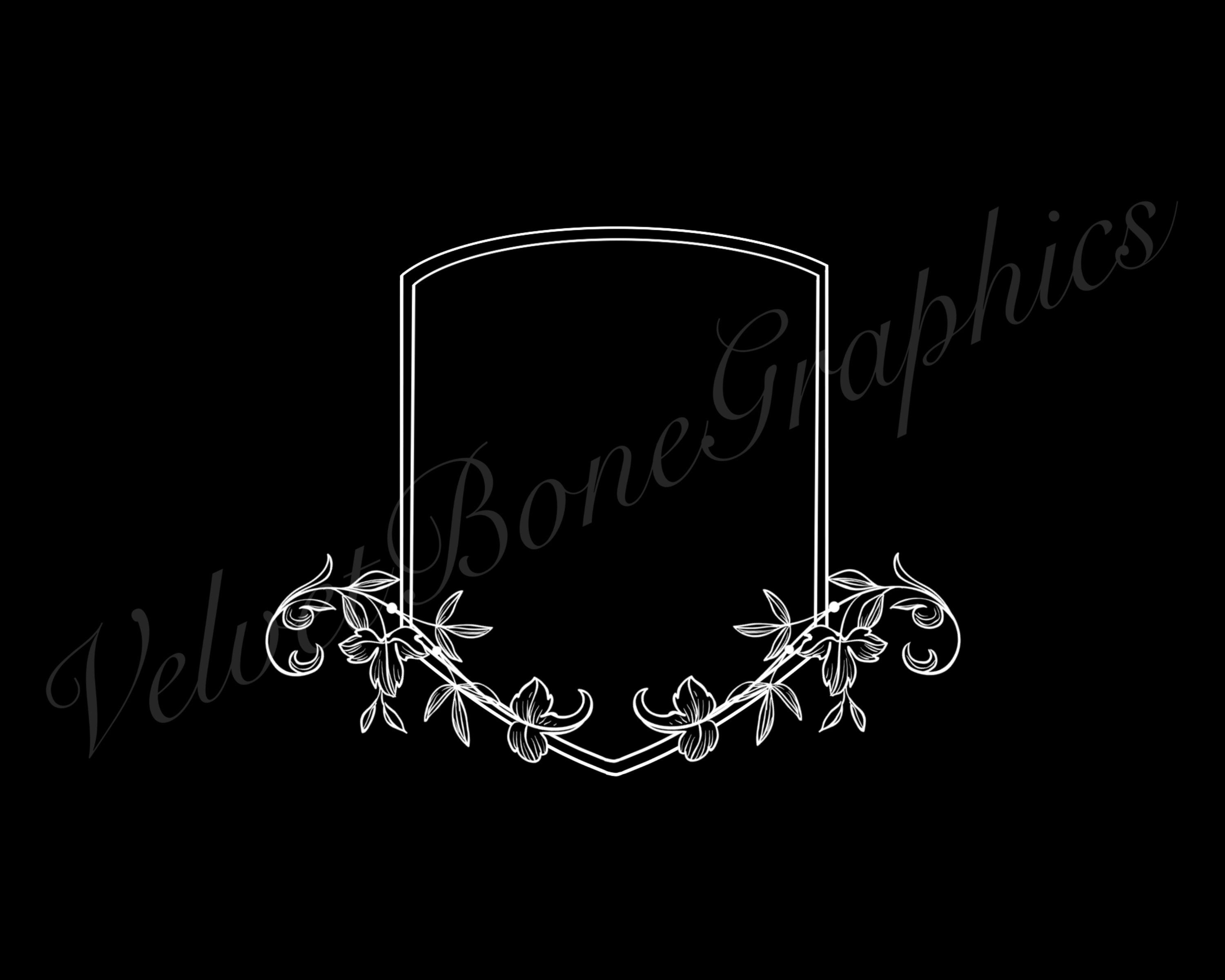 Wedding Crest Monogram Logo PNG, Wedding Crest Clipart PNG, Monogram ...