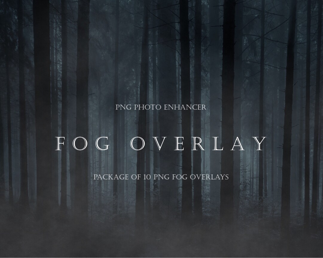 Fog Overlays, Fog Photoshop Clipart Overlay, Fog Smoke Clipart, Mist ...