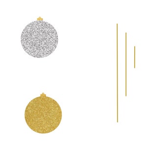 Christmas Bauble Clipart, Christmas Baubles Clipart, Christmas Balls ...