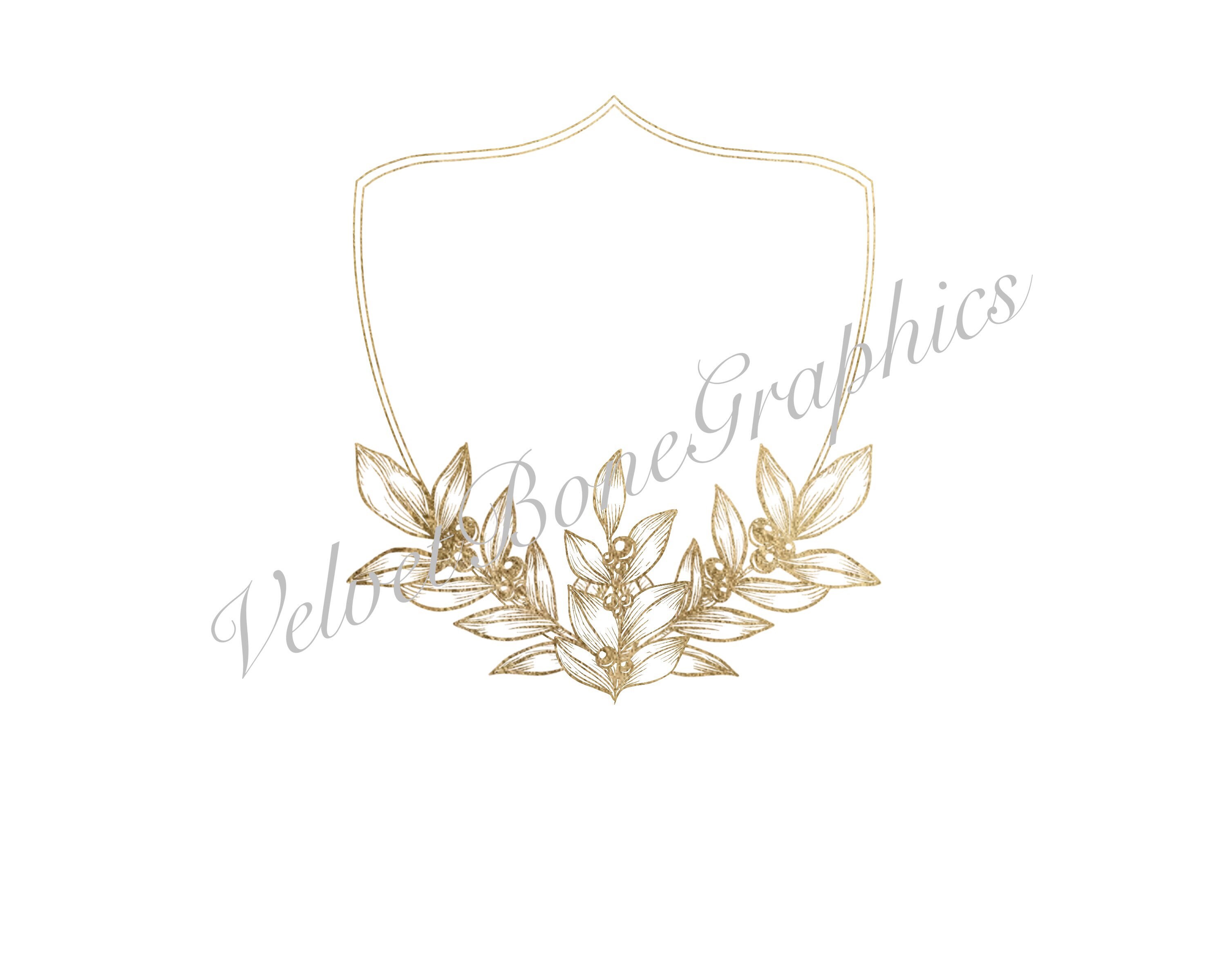 Wedding Crest Monogram Logo PNG, Wedding Crest Clipart PNG, Monogram ...
