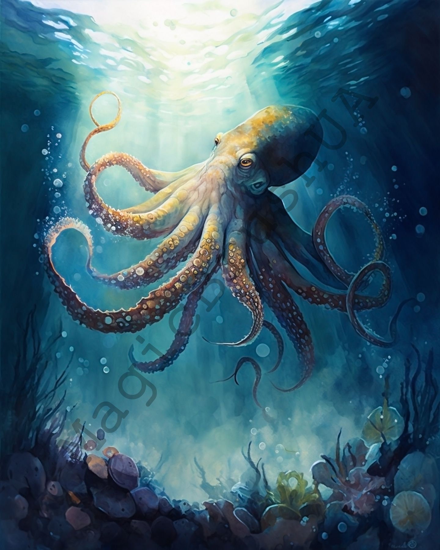 Octopus 11 Portraits Set Octopus Clipart Commercial Use - Etsy UK