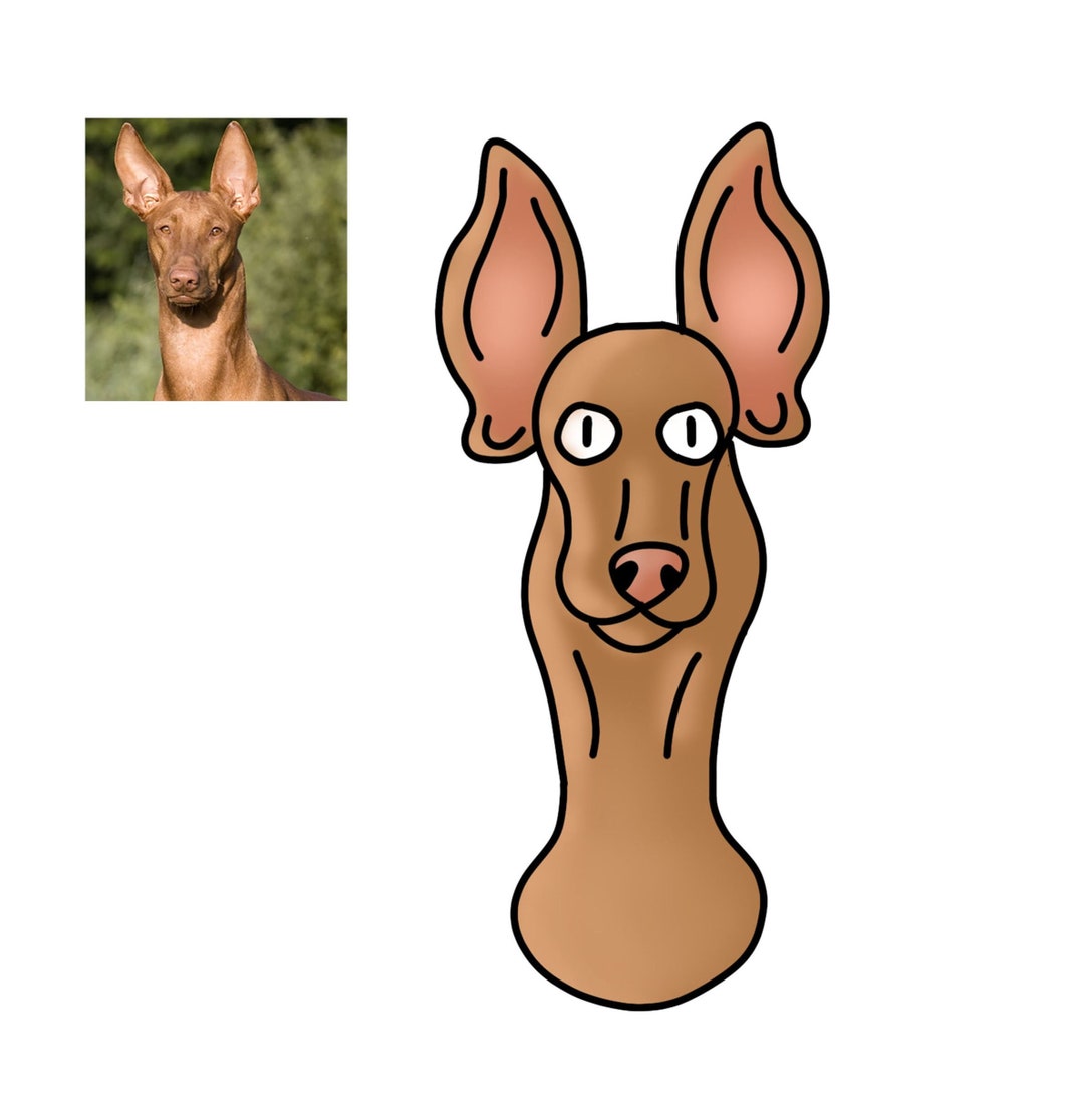 Bad Portrait, Funny Portrait, Line Art, Line Drawing, Custom Bad ...