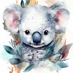 Cute Gentle 12 Portraits Set, Cute Gentle in Flowers Clipart ...