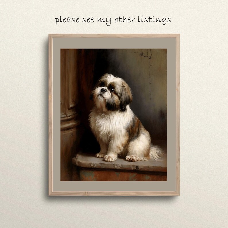 Shih Tzu Bundle Shihtzu Clipart Commercial Use Digital - Etsy
