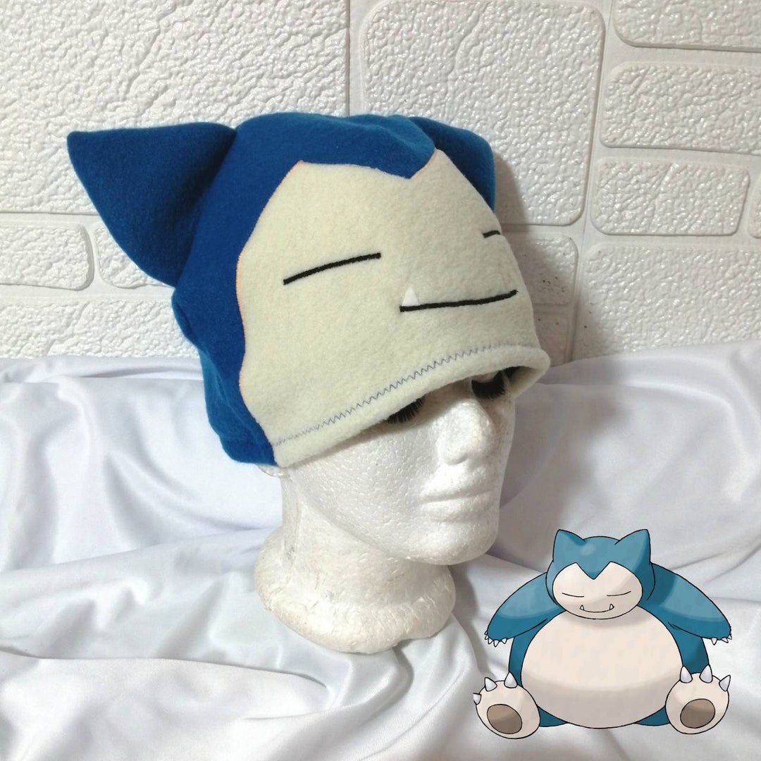 Poke Snorlax Hat Fleece Animal - Etsy