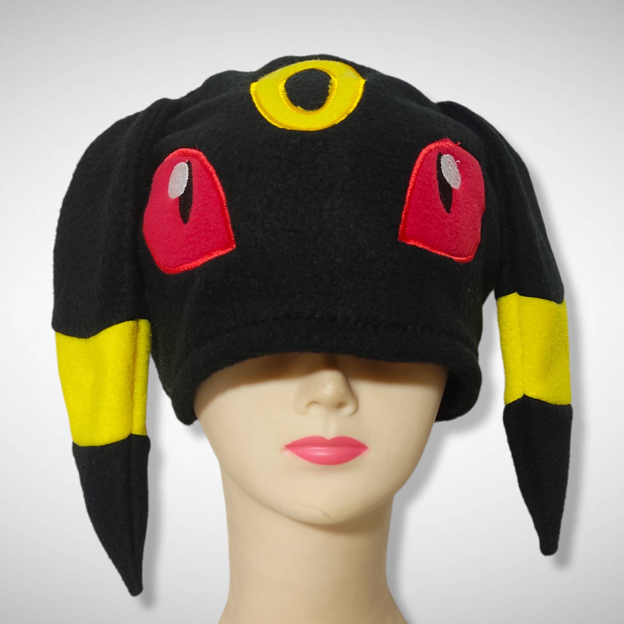 Poke Umbreon hat fleece animal Eeveelution - Etsy México