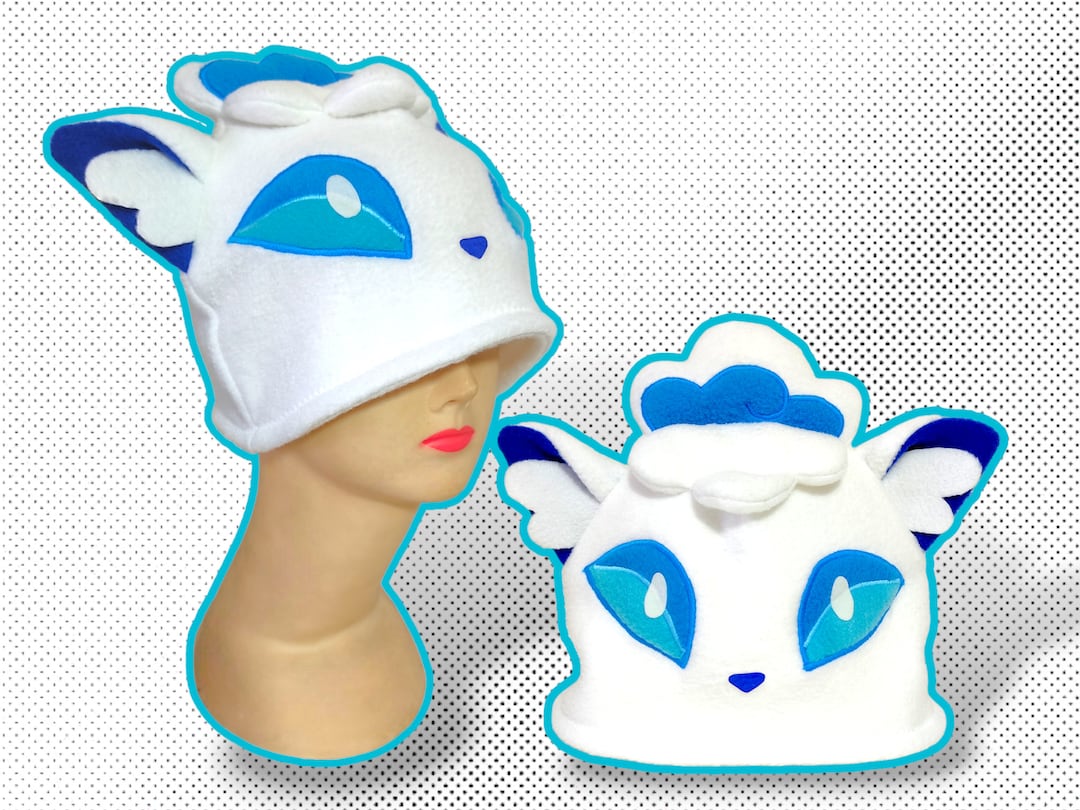 Pokemon Alolan Vulpix Hat Fleece Cosplay Kawaii - Etsy