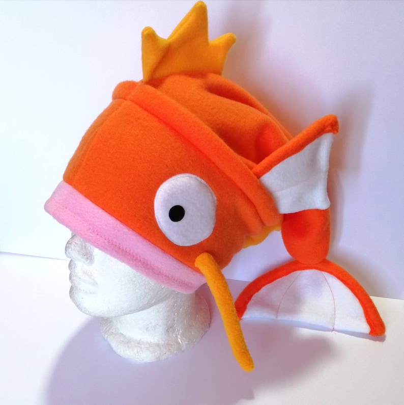 Magikarp pokemon hat fleece beanie | Etsy