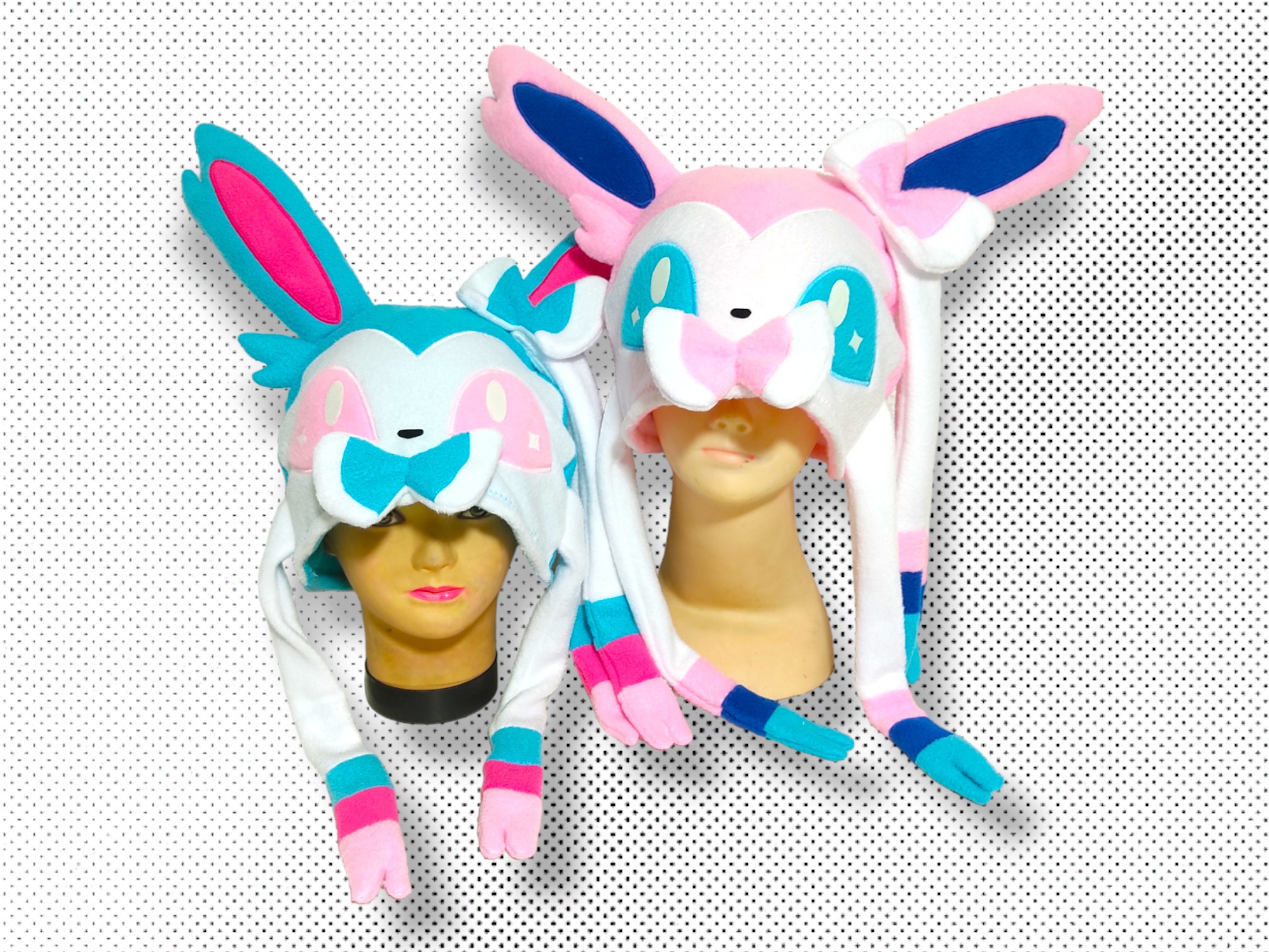 Pokemon Sylveon Hat Fleece Animal Shiny - Etsy