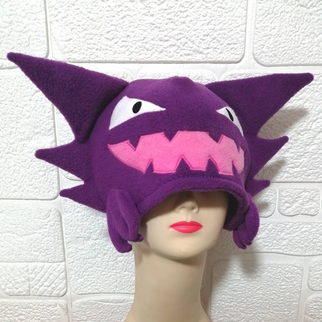 Pokemon Haunter Hat Fleece Animal - Etsy