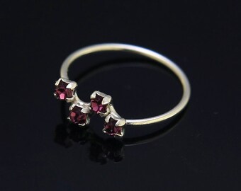 Purple Nose Ring | Etsy