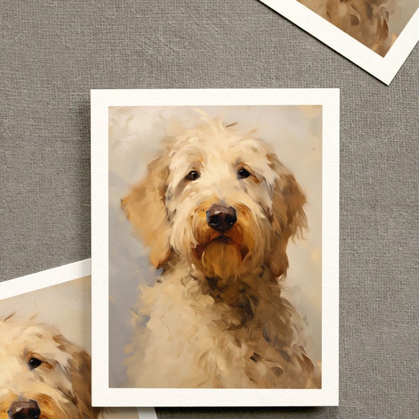 Goldendoodle Art - Etsy