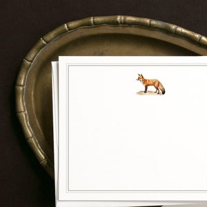 Fox Hunting Note Card - Etsy