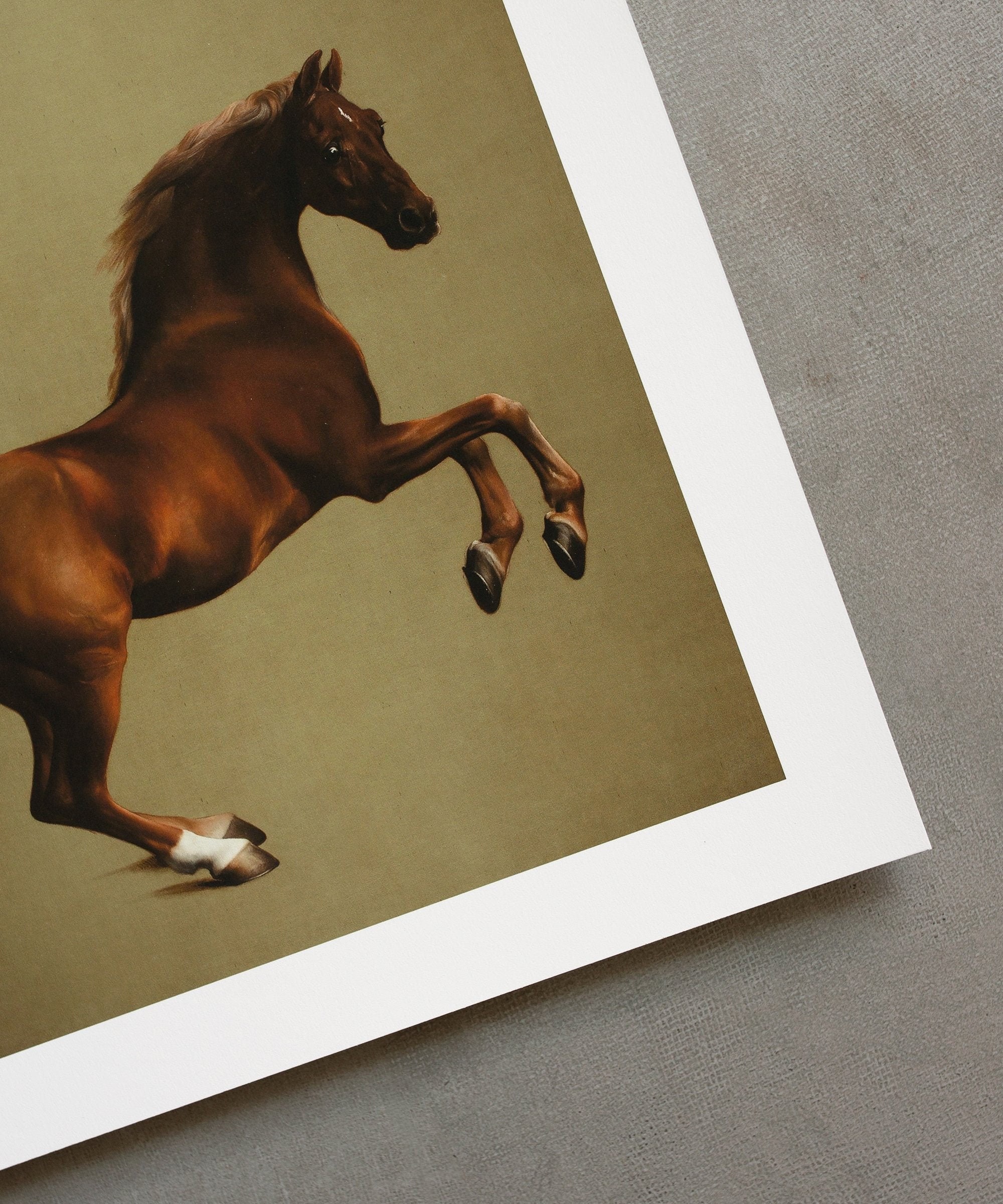 Large Wall Art Whistlejacket Horse Print | George Stubbs Painting ...