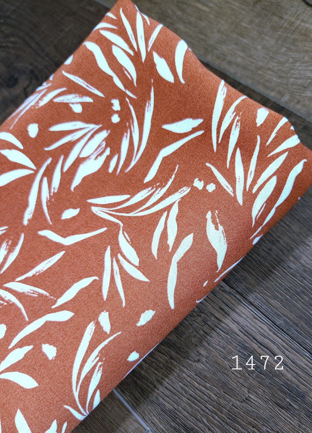 100% Poly Cey Fabric by the Yard, Poly Fabric by the Yard, Terracotta ...